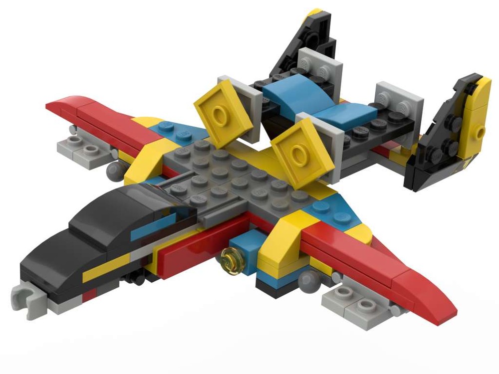 LEGO MOC 31124 A-10 Thunderbolt (''Warthog'') by meregt | Rebrickable ...