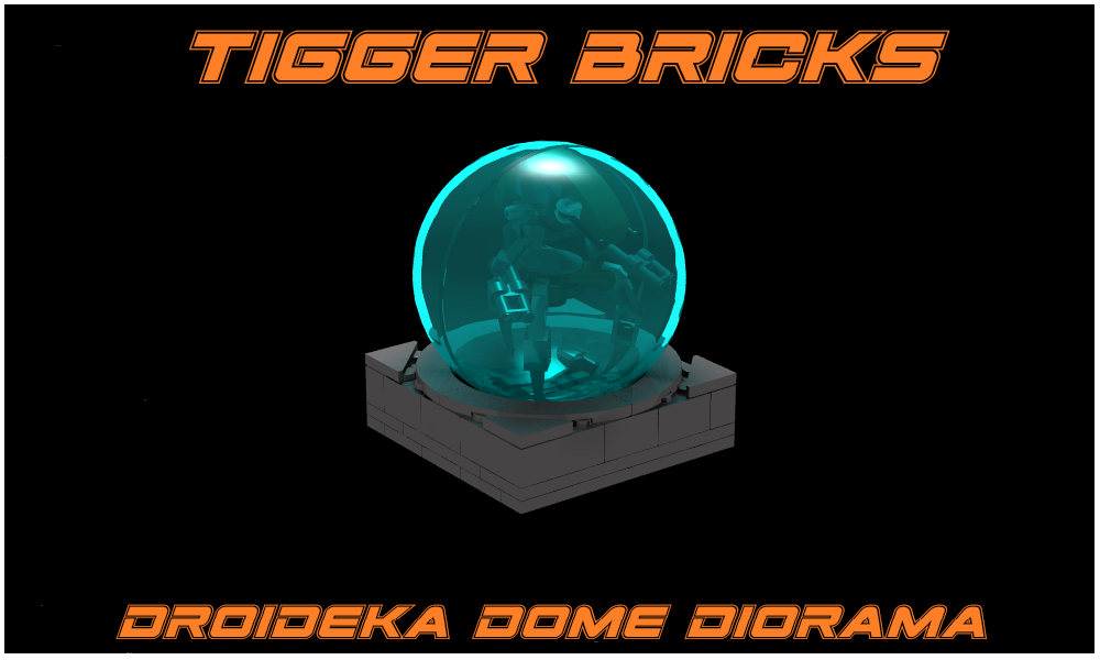LEGO MOC Droideka Dome Diorama by Tiggerljc | Rebrickable - Build with LEGO