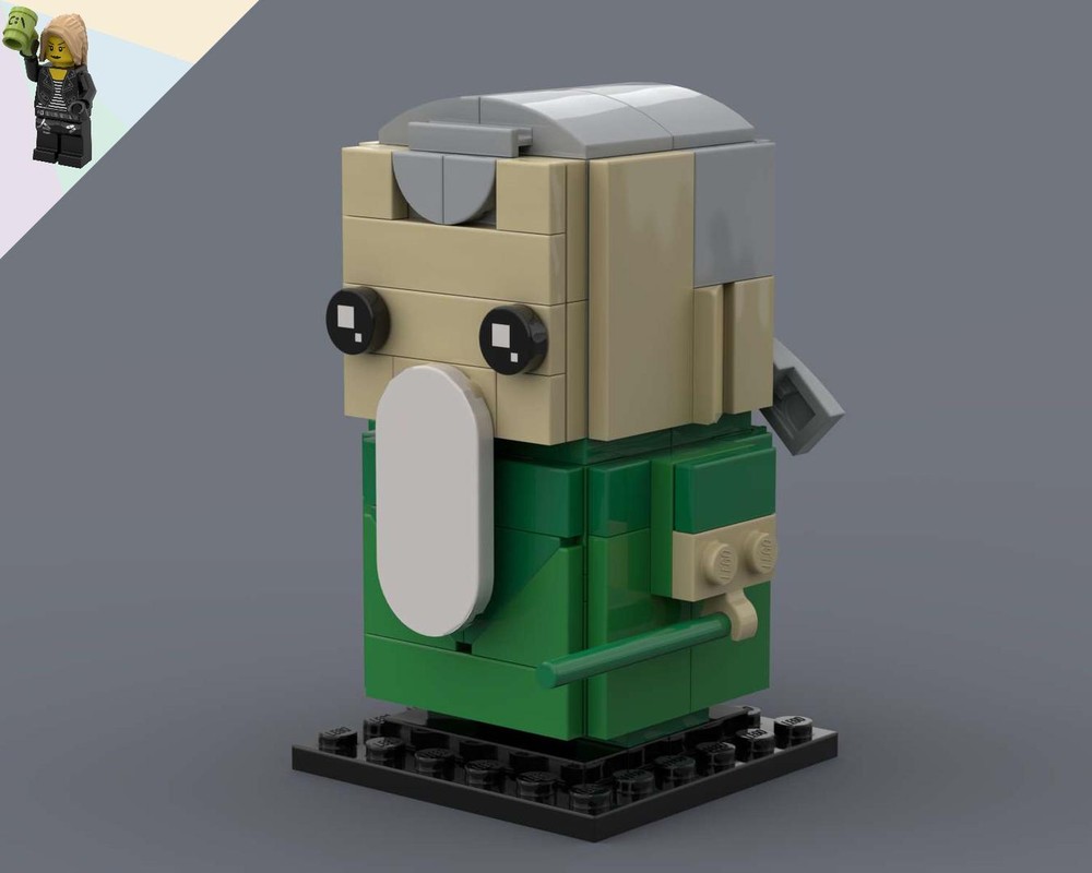 LEGO MOC BrickHeadz of INFJ personality, Advocate by Eve n Bricks ...