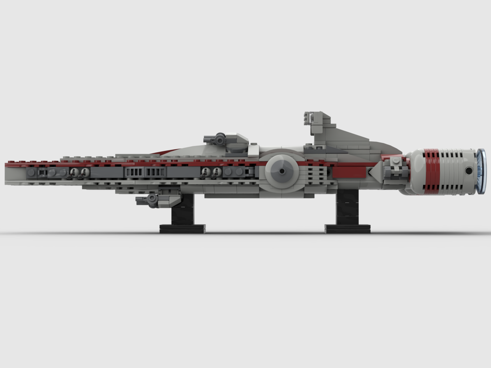 Lego Moc Arquitens Class Light Cruiser In Ucs Venator Scale By