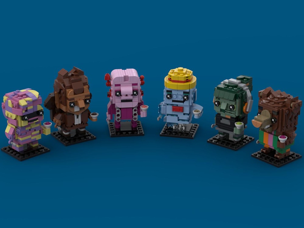 LEGO MOC Monster Cereal Brickheadz collection by Penguins and plastic ...