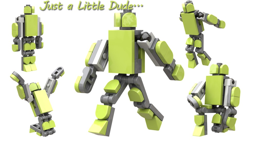 LEGO MOC Just a Little Dude by AntOrman | Rebrickable - Build with LEGO