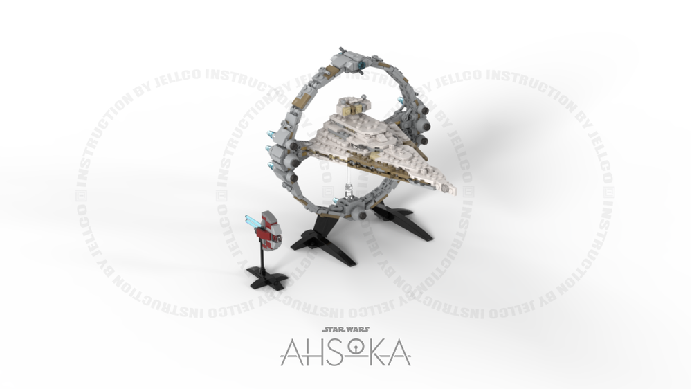 LEGO MOC Micro Size Eye of Sion with Imperial Star-Destroyer by jellco ...