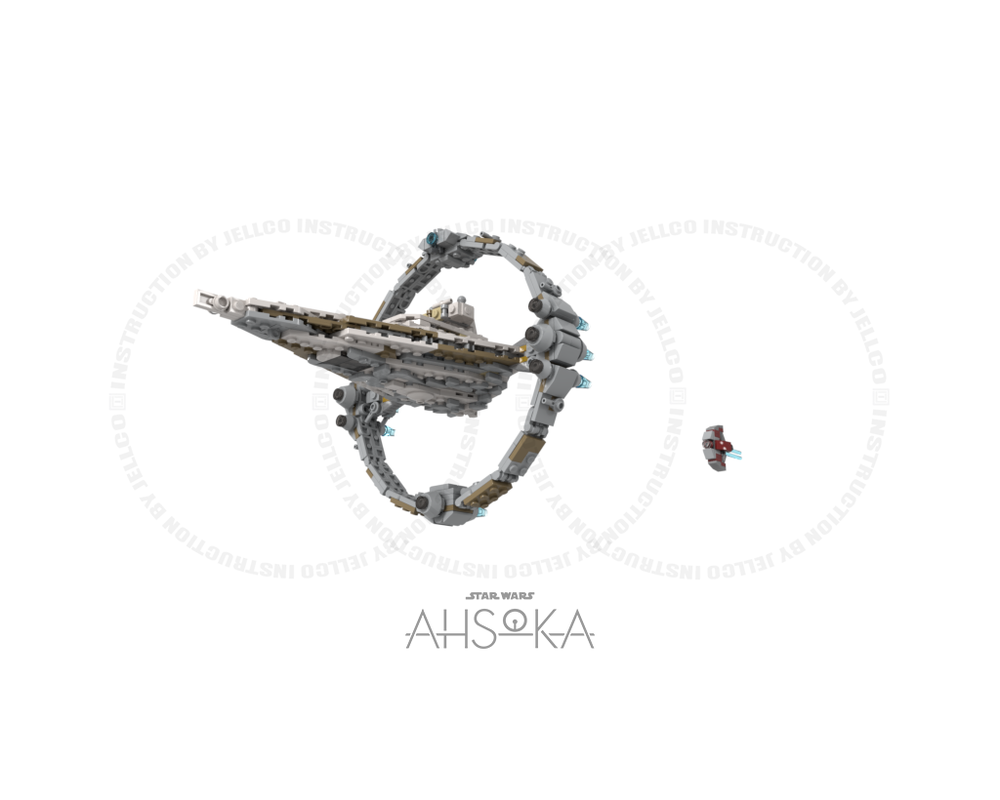LEGO MOC Micro Size Eye of Sion with Imperial Star-Destroyer by jellco ...