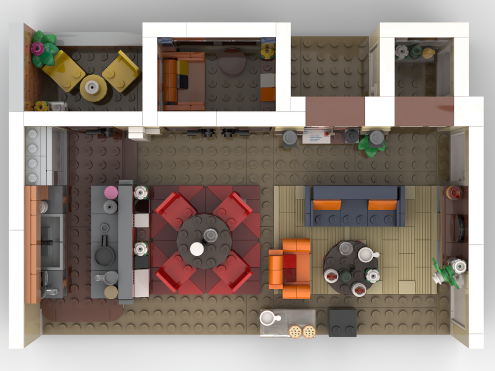 LEGO MOC Will & Grace - Studio Style by Brick Artisan | Rebrickable ...