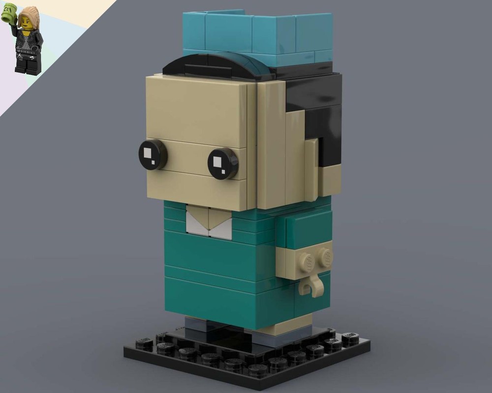 LEGO MOC BrickHeadz of ISFJ personality, Defender by Eve n Bricks ...