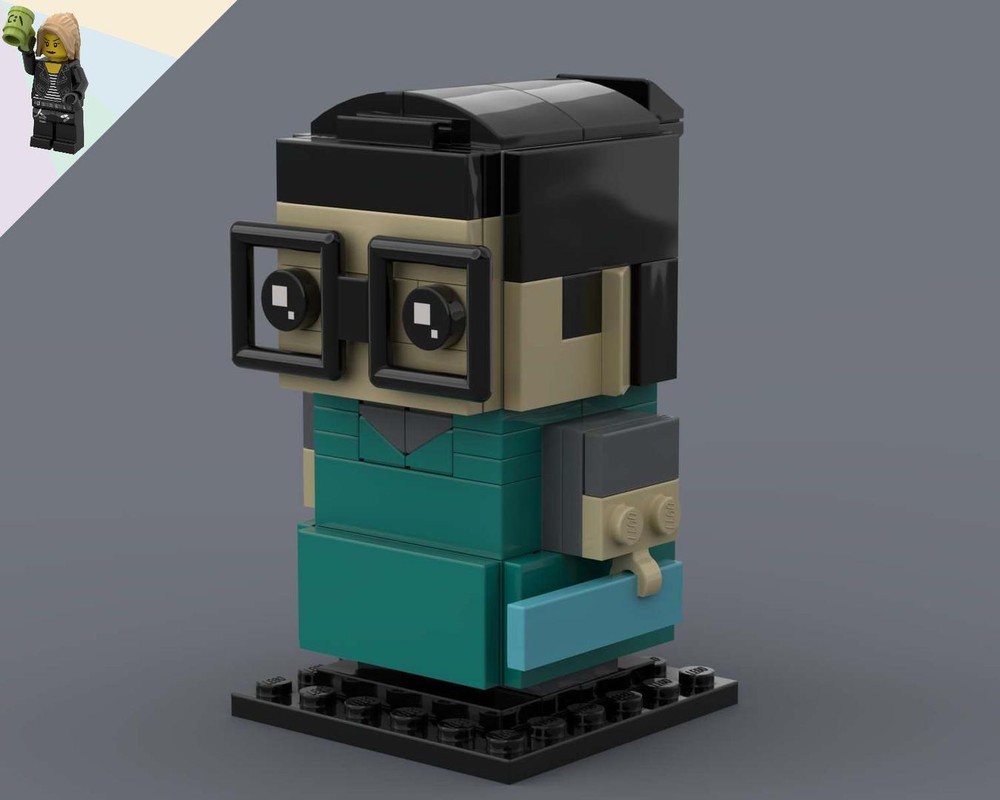 LEGO MOC BrickHeadz of ESTJ personality, Executive by Eve n Bricks ...