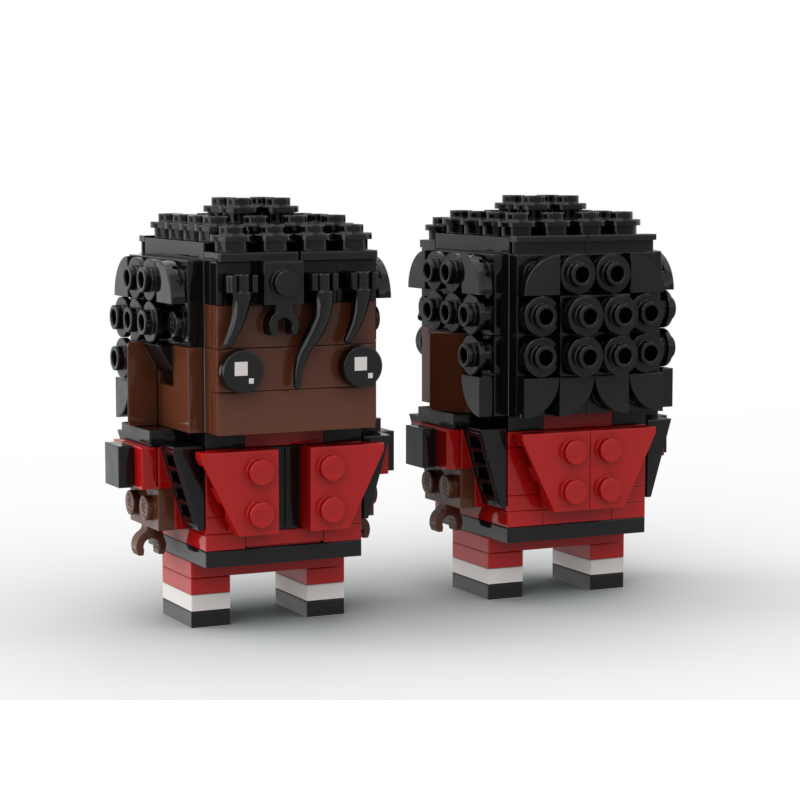 LEGO MOC Michael Jackson Thriller40 Brickheadz by rowanandliam ...