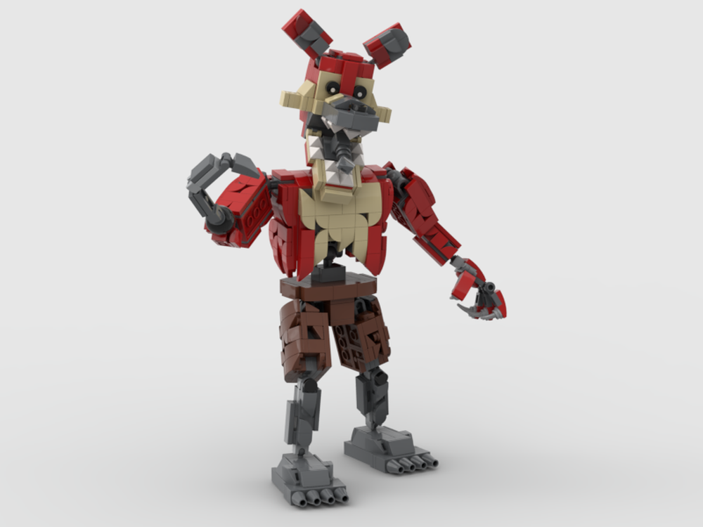 LEGO MOC Nightmare foxy by EXCALIBURtheONE | Rebrickable - Build with LEGO
