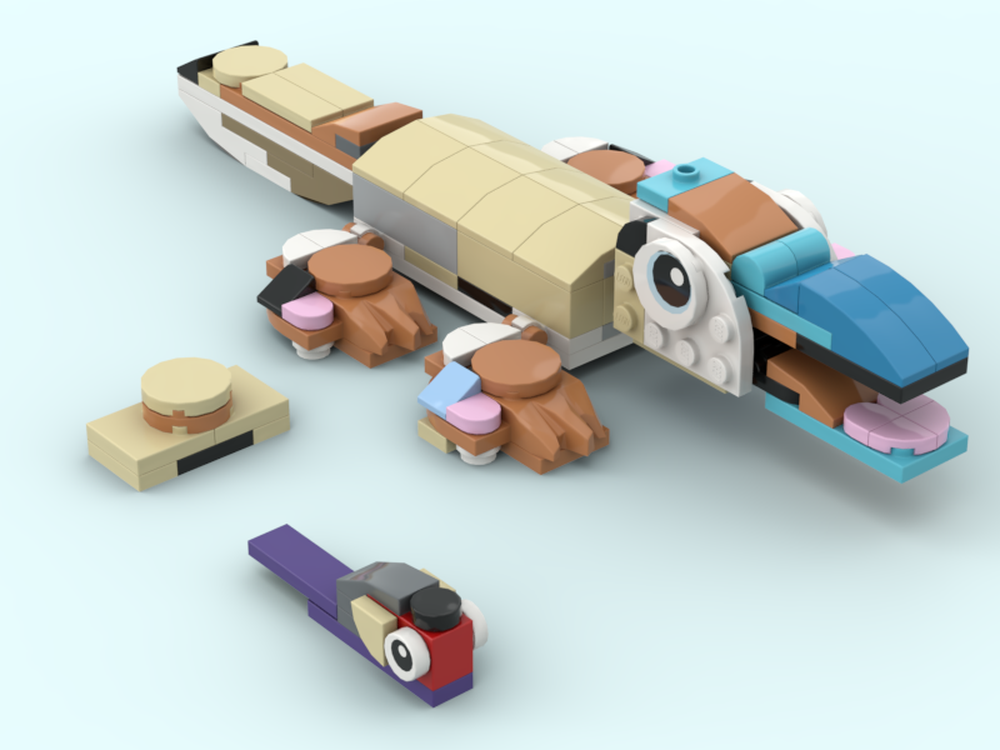 LEGO MOC 31137 Platypus by Pikminfan67 | Rebrickable - Build with LEGO