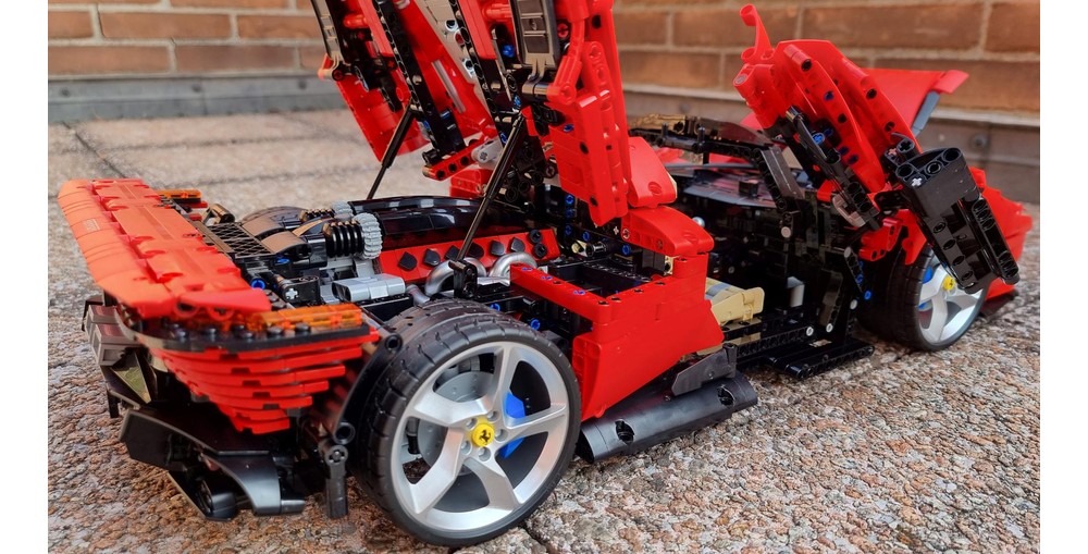 LEGO MOC Extra Pimped Ferrari Daytona SP3 by astyanax | Rebrickable ...