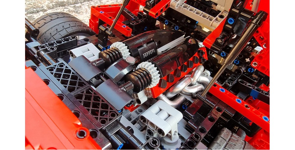 LEGO MOC Extra Pimped Ferrari Daytona SP3 by astyanax | Rebrickable ...