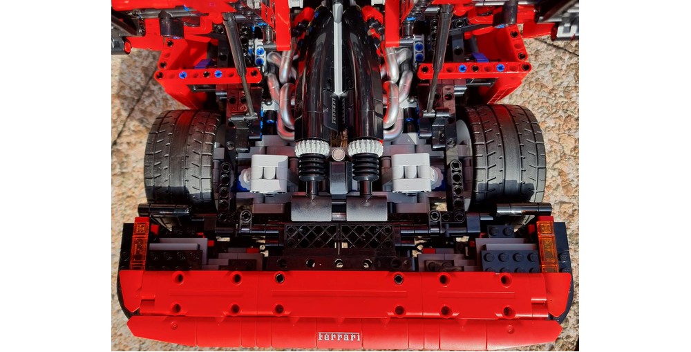 Lego Moc Extra Pimped Ferrari Daytona Sp3 By Astyanax Rebrickable