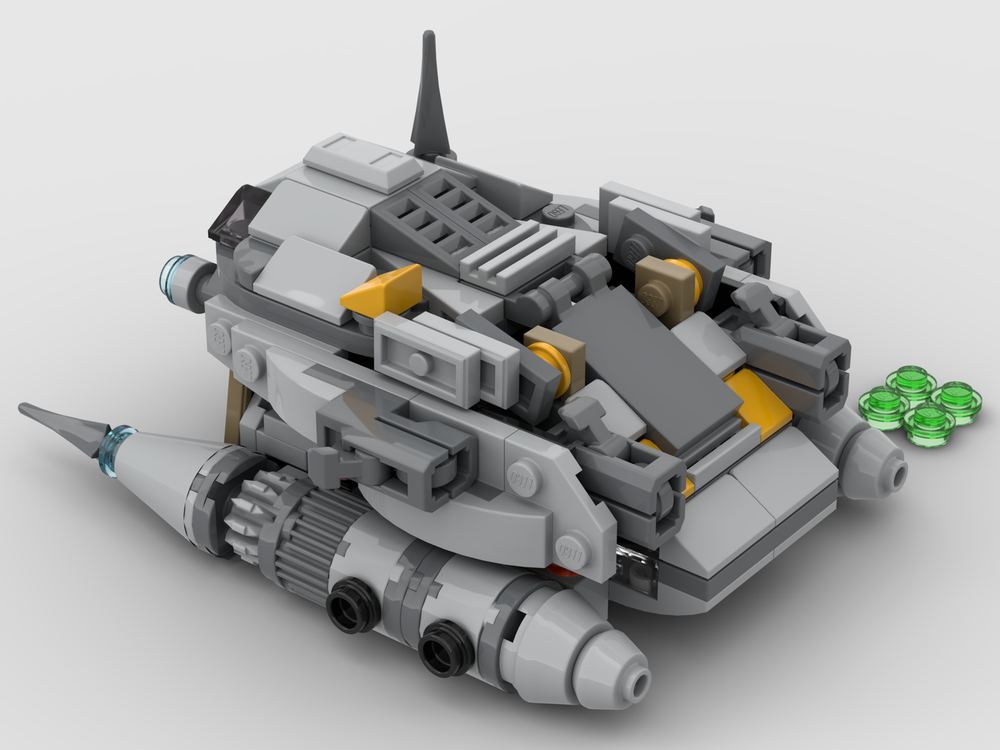 Lego Moc Ac 2 Hovertank By Swana Rebrickable Build With Lego