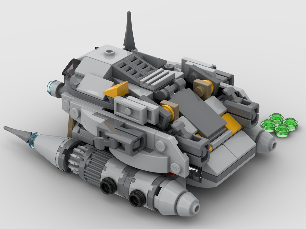 Lego Moc Ac 2 Hovertank By Swana Rebrickable Build With Lego