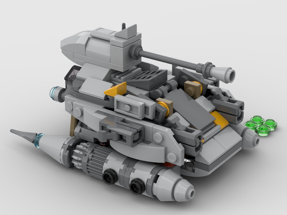 Lego Moc Ac 2 Hovertank By Swana Rebrickable Build With Lego