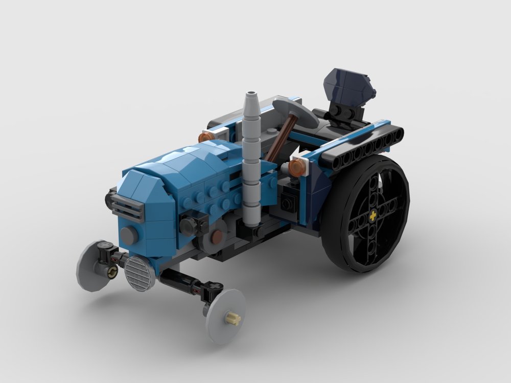 LEGO MOC 31114 Vintage Tractor by Larsagri | Rebrickable - Build with LEGO