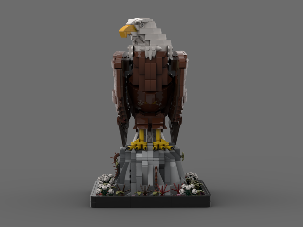LEGO MOC Bald Eagle by borysf | Rebrickable - Build with LEGO