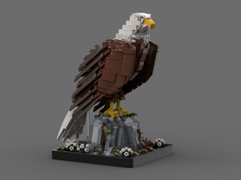 LEGO MOC Bald Eagle by borysf | Rebrickable - Build with LEGO