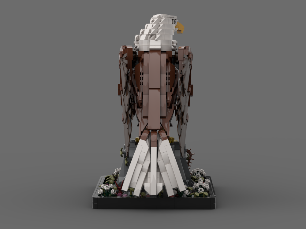 Lego Moc Bald Eagle By Borysf Rebrickable Build With Lego