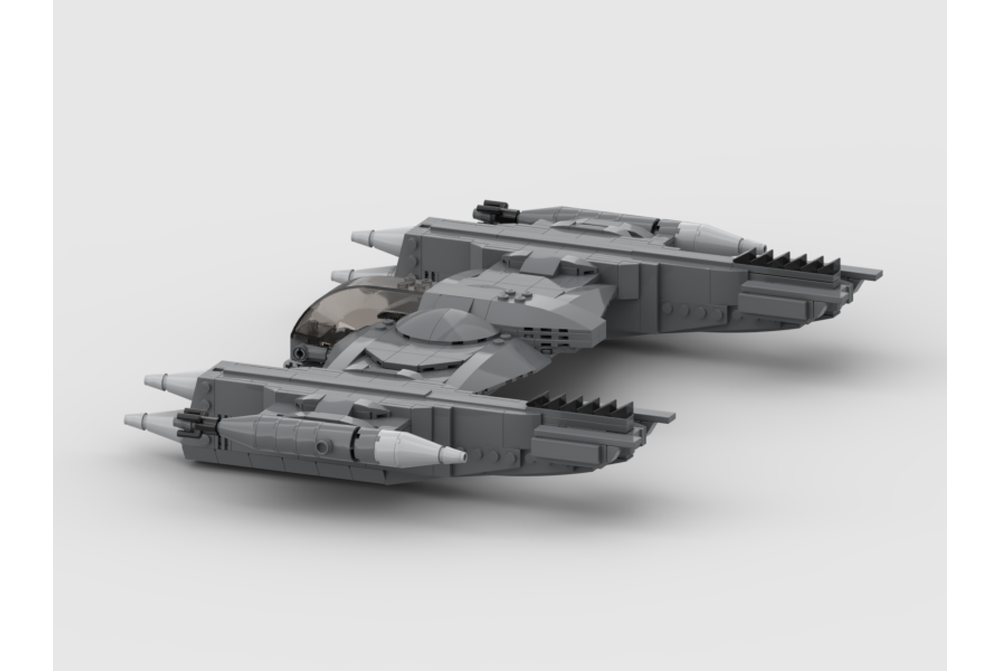 Lego Moc Rogue Class Starfighter V2 By Thelegowolfpack Rebrickable