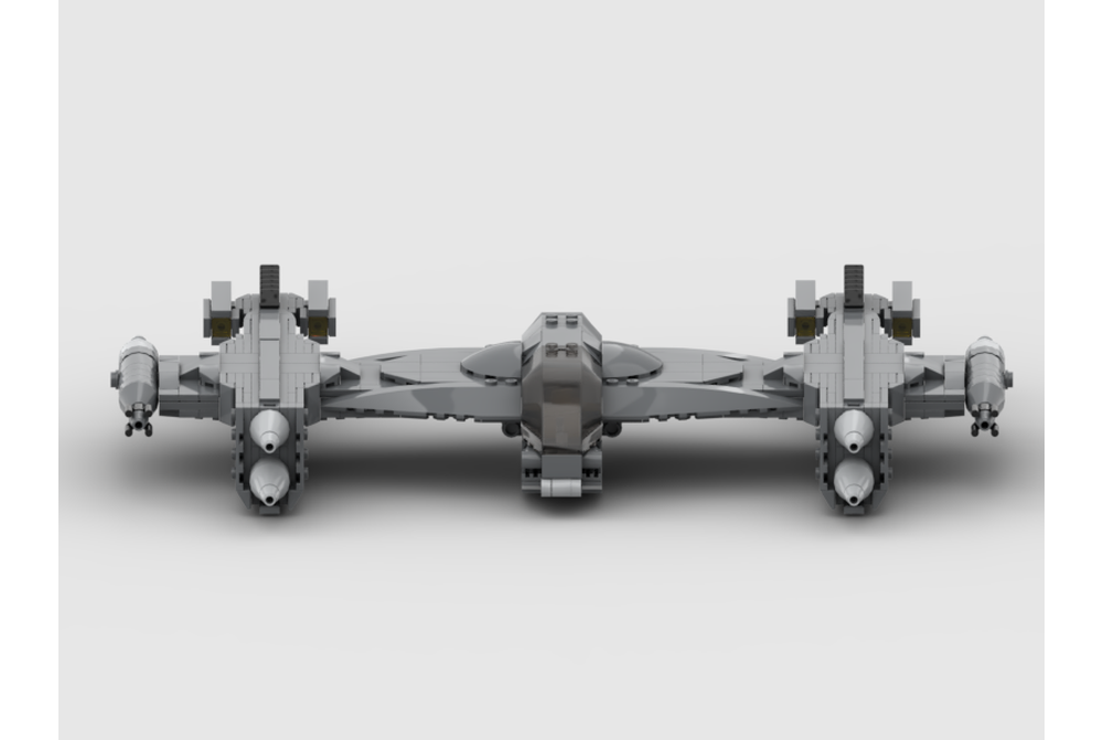 Lego Moc Rogue Class Starfighter V2 By Thelegowolfpack Rebrickable