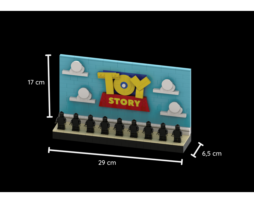 Lego Moc Toys Story Minifigures Display Stand By Freddiebricks Mocs