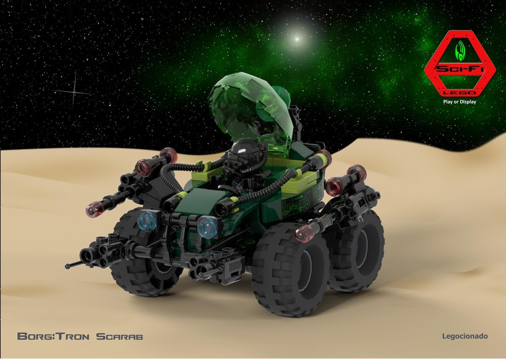 LEGO MOC Borg:Tron Scarab by Legocionado | Rebrickable - Build with LEGO