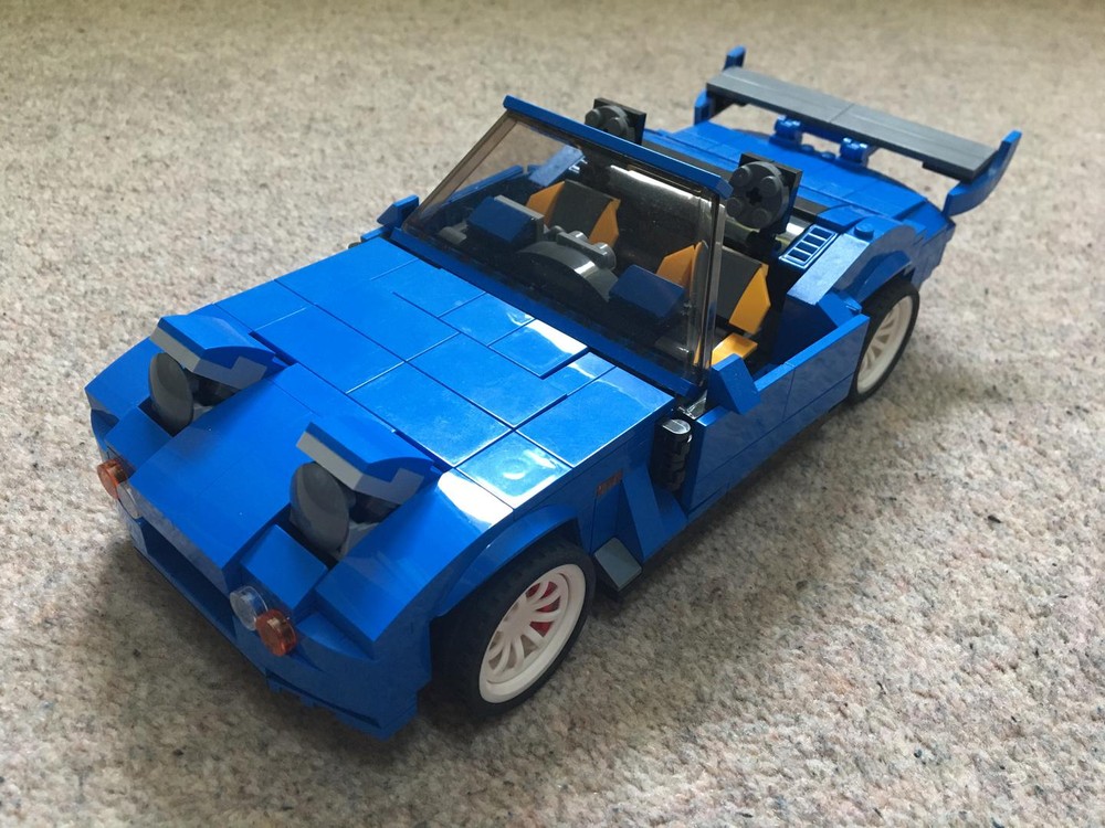 LEGO MOC Mazda Miata MX-5 NA by SILLERT09 | Rebrickable - Build with LEGO