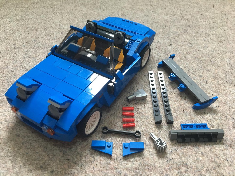 Lego Moc Mazda Miata Mx 5 Na By Sillert09 Rebrickable Build With Lego