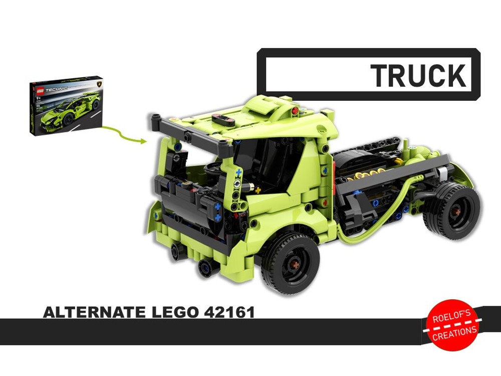 LEGO MOC 42161 B-model TRUCK by Roelofs Creations | Rebrickable - Build ...