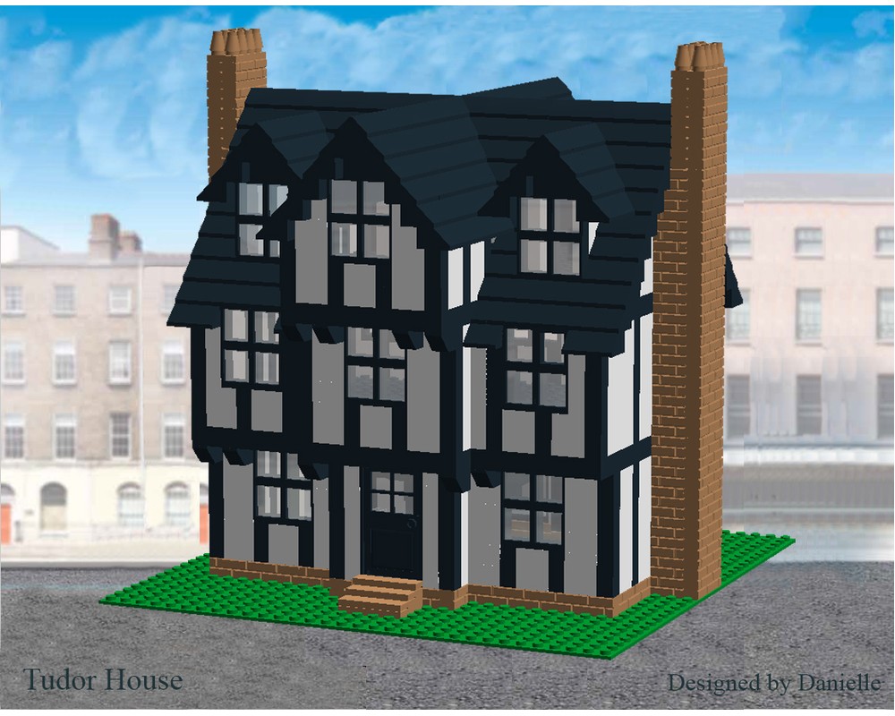 LEGO MOC Tudor House by Danielle | Rebrickable - Build with LEGO
