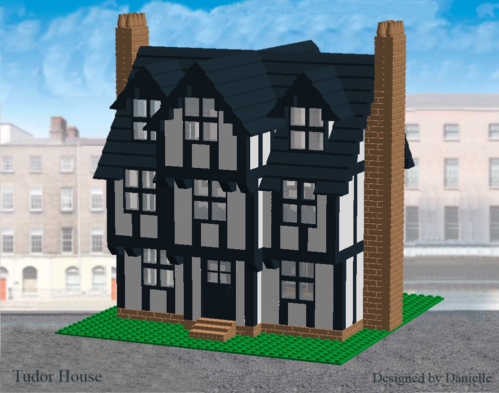 LEGO MOC Tudor House by Danielle | Rebrickable - Build with LEGO