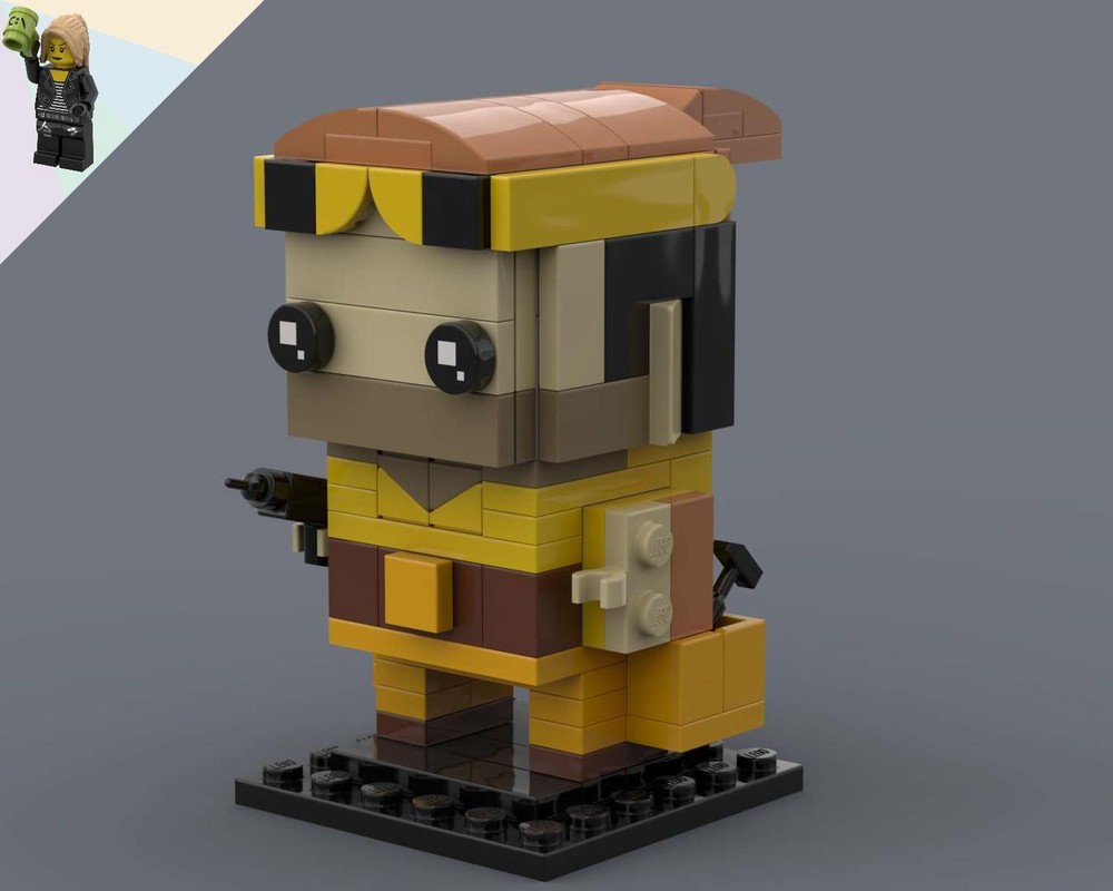 LEGO MOC BrickHeadz of ISTP personality, Virtuoso by Eve n Bricks ...