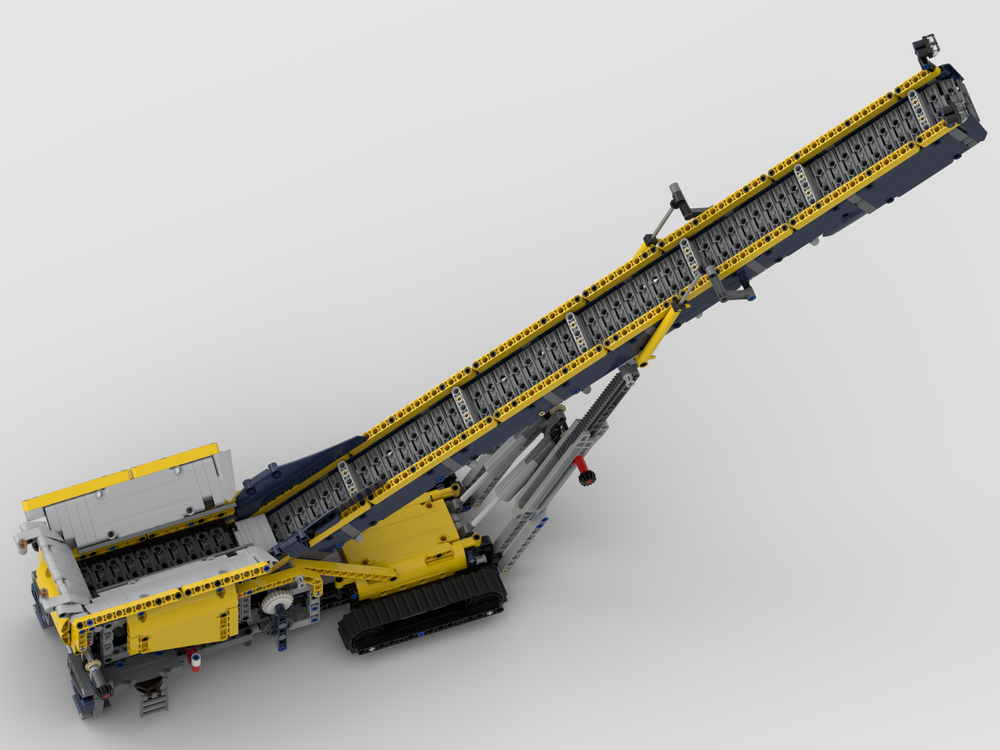 LEGO MOC mobile Hopper Feeder Conveyor Belt Förderband by Ironmax ...