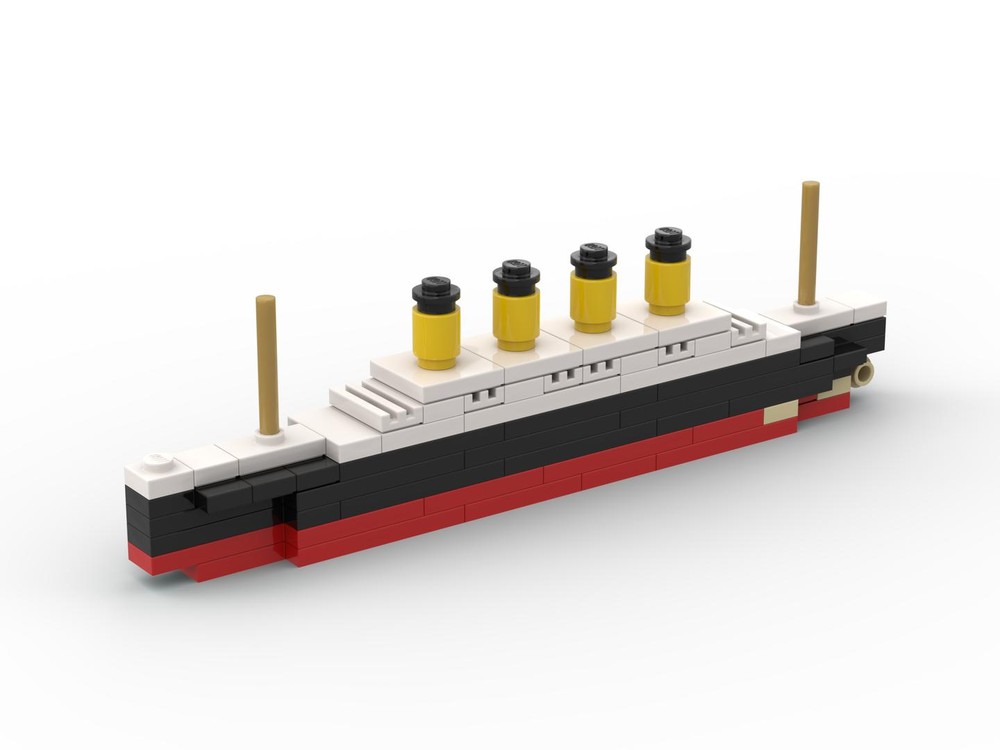 LEGO MOC RMS Titanic by The Bobby Brix Channel | Rebrickable - Build ...