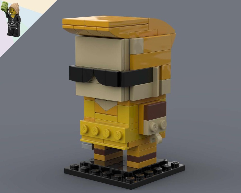 LEGO MOC BrickHeadz of ESTP personality, Entrepreneur by Eve n Bricks ...