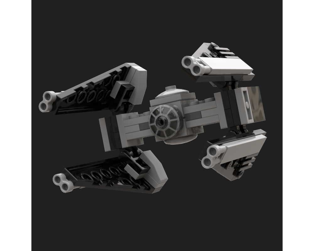 LEGO MOC Micro TIE Interceptor by Oshawhat45 | Rebrickable - Build with ...