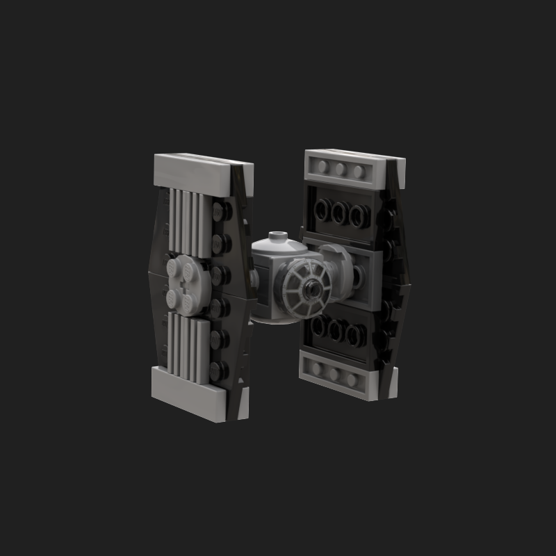 LEGO MOC Micro TIE Fighter by Dewottboi45 | Rebrickable - Build with LEGO