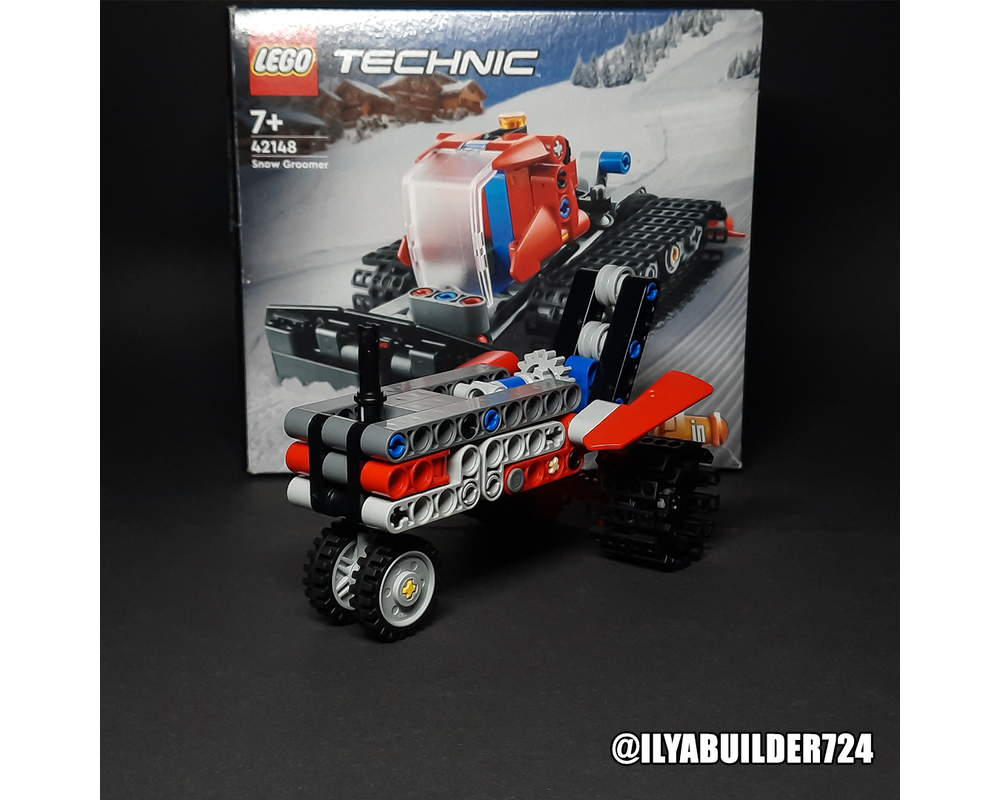LEGO MOC 42148 Tractor by ilyabuilder724 | Rebrickable - Build with LEGO