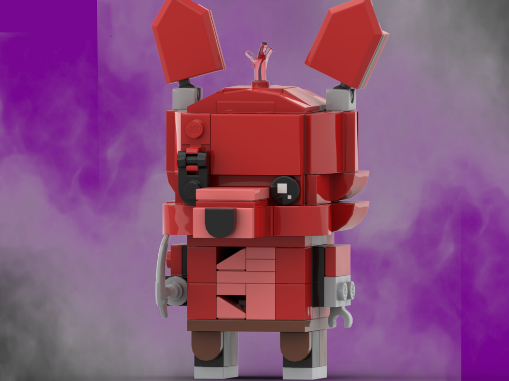 LEGO MOC Foxy (Movie) Brickheadz by mrminemachine8 | Rebrickable ...