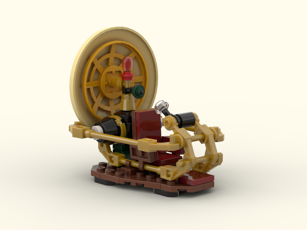 LEGO MOC Time Machine (1960) by D3ner | Rebrickable - Build with LEGO