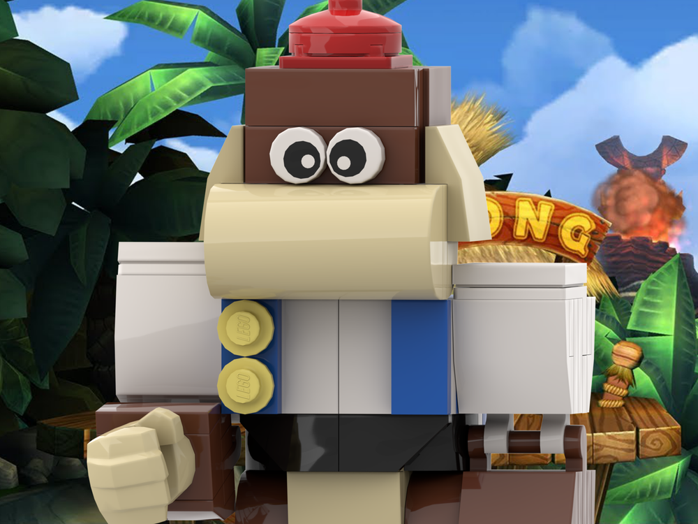 LEGO MOC Chunky Kong by mrminemachine8 | Rebrickable - Build with LEGO