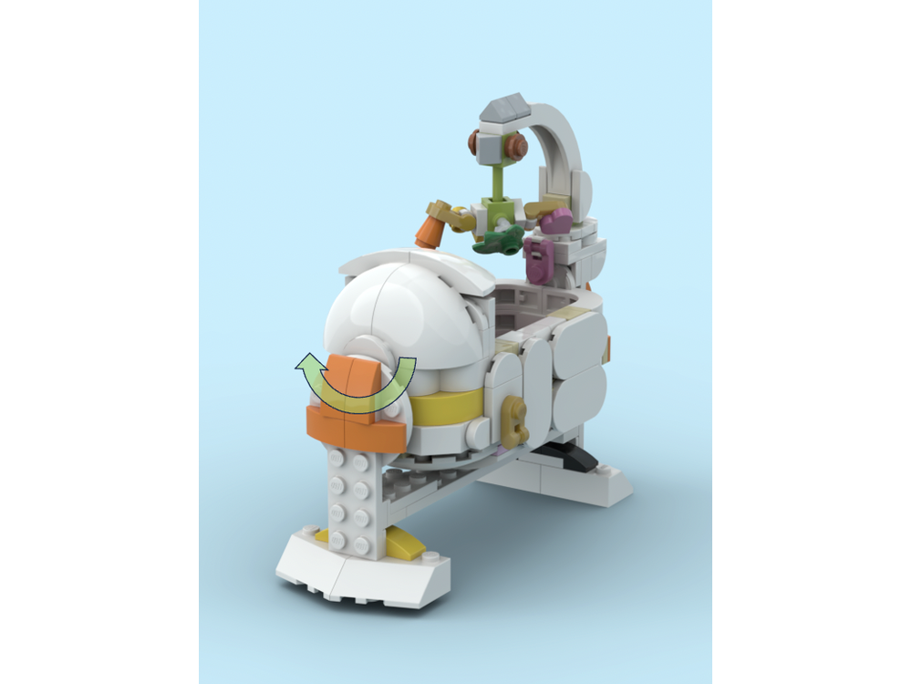 LEGO MOC 31133 Swing Crib & Armchair by zengogobrick | Rebrickable ...