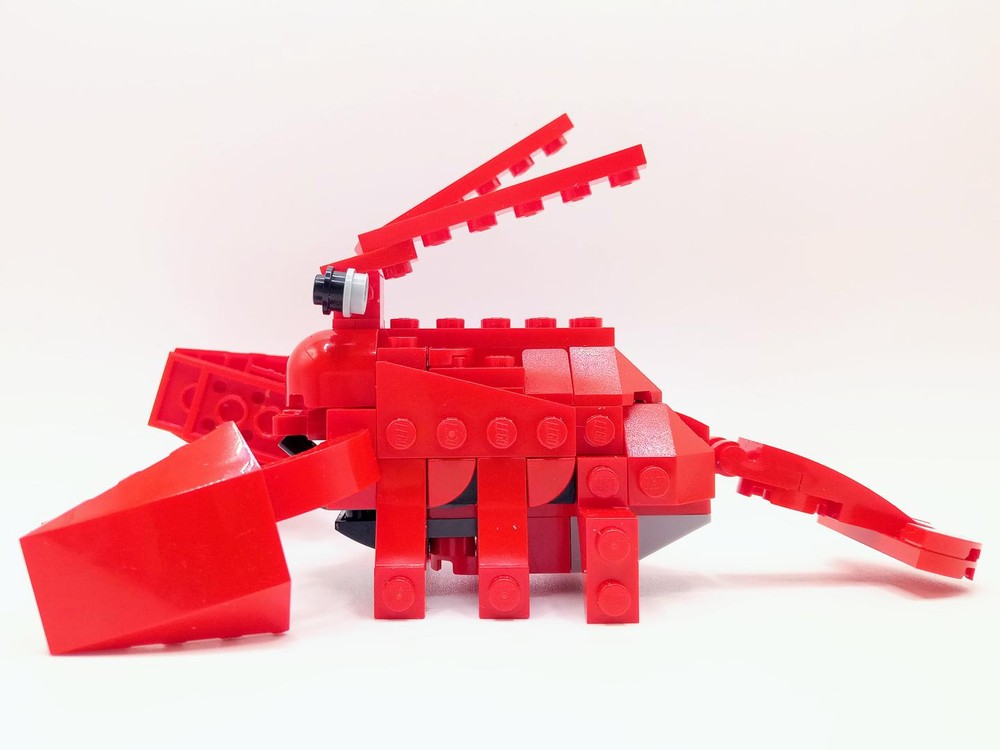 Lego Moc 40517 Lobster By Dafeld Rebrickable Build With Lego