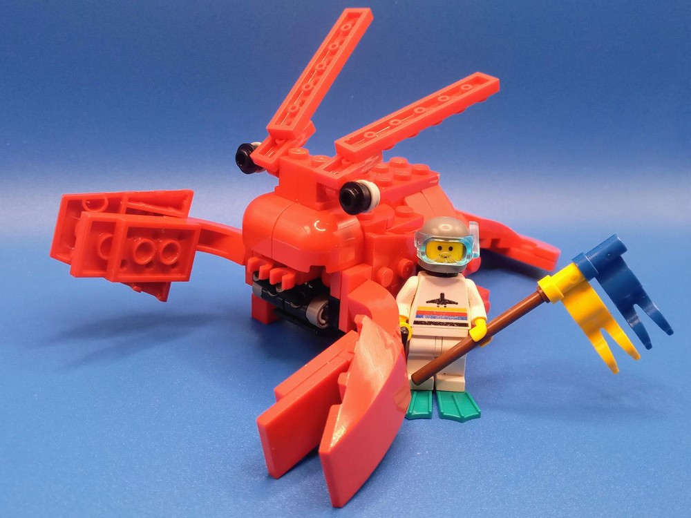 Lego Moc 40517 Lobster By Dafeld Rebrickable Build With Lego