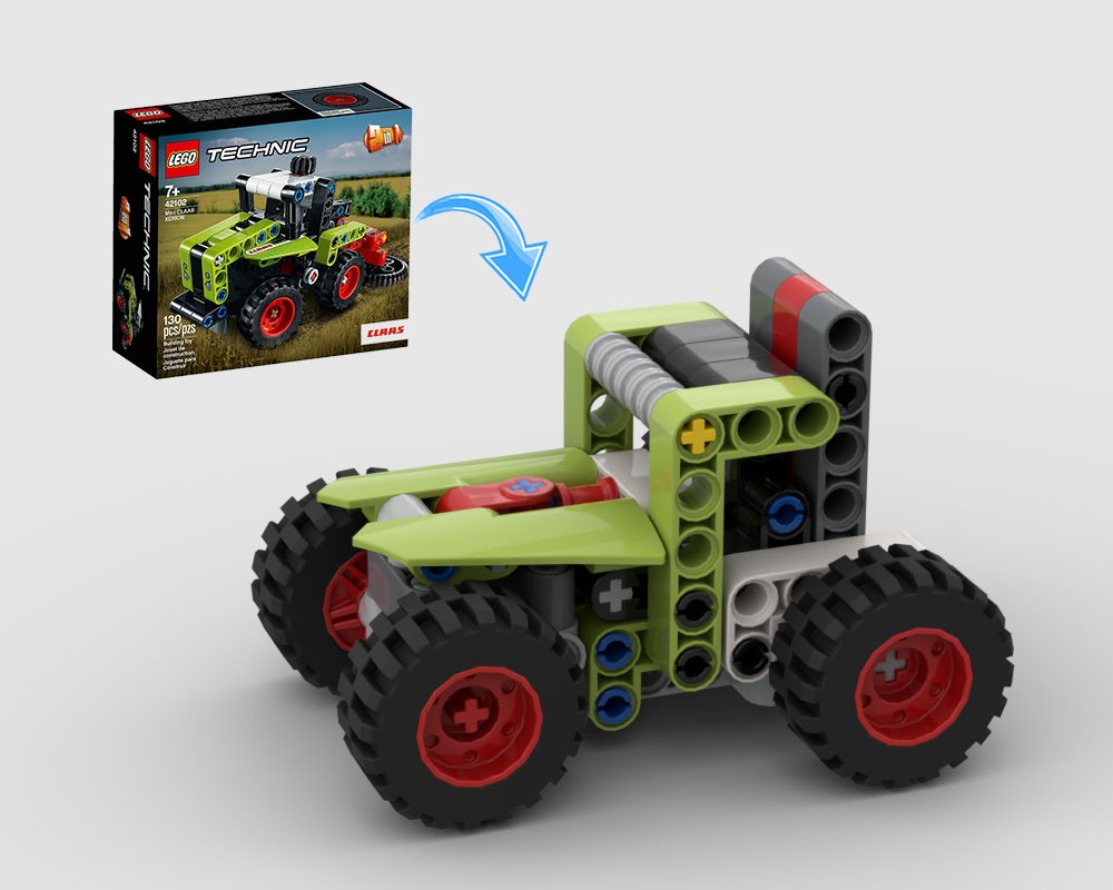 LEGO MOC Jeep 42102 Alternative by AlexGam | Rebrickable - Build with LEGO