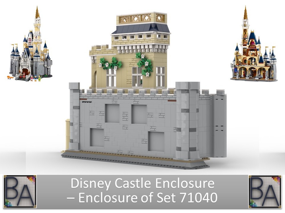 LEGO MOC Set 71040 Castle Enclosure by Brick Artisan | Rebrickable ...