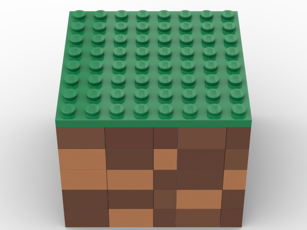 LEGO MOC Grass block by chicken_man | Rebrickable - Build with LEGO