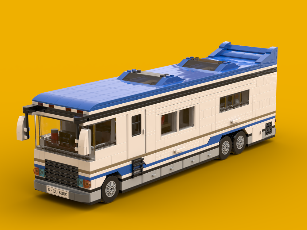 LEGO MOC Luxury Motorhome with Slide-Outs (Minifig-Scale) by ulix ...